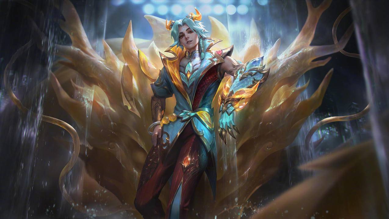 英雄联盟lol 至臻 天龙之子 伊泽瑞尔4k壁纸图片编号336966 壁纸网